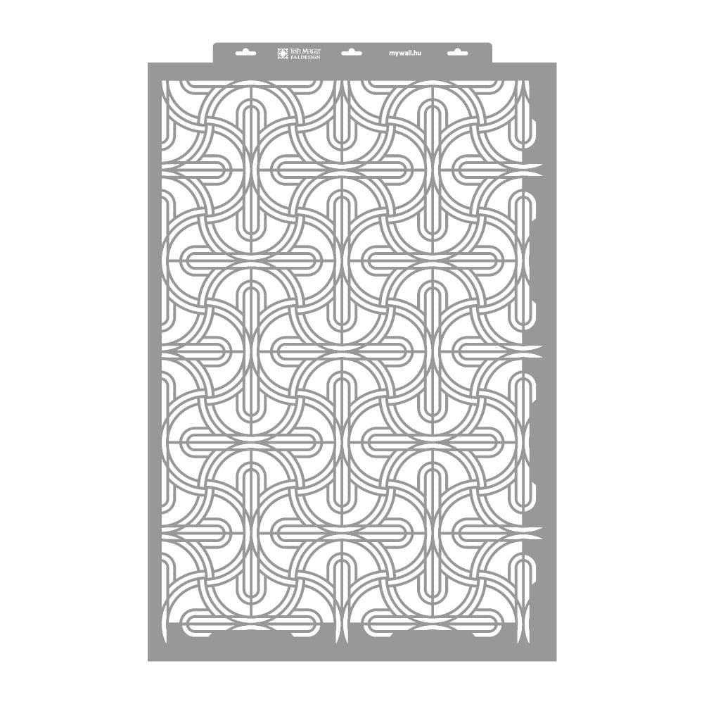 Tóth Margit Pillangó-hatás stencil - Festő - 59x89 cm ultra